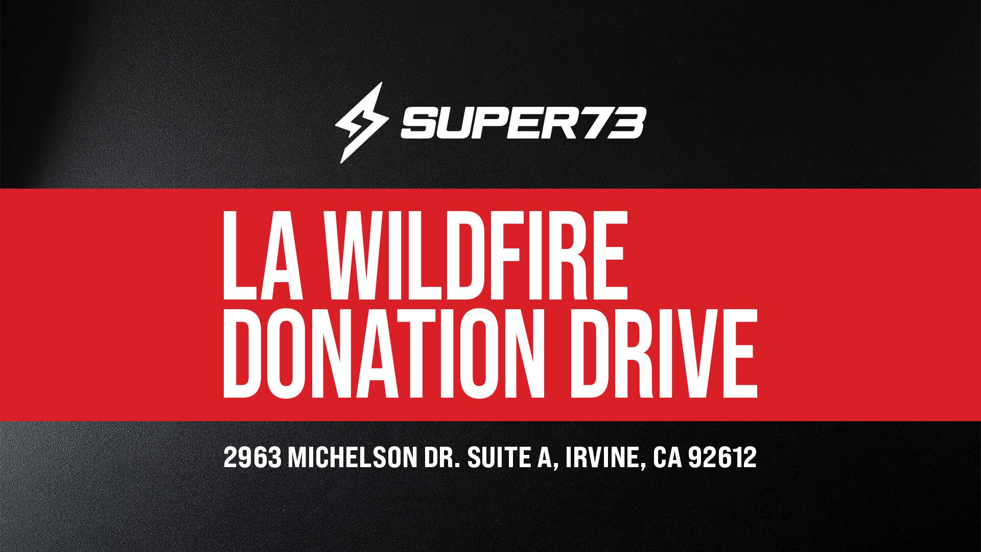 LA WILDFIRE DONATION DRIVE
