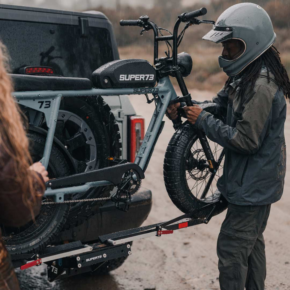 1UP USA X SUPER73 Bike Rack With Fat Tire Spacer | SUPER73